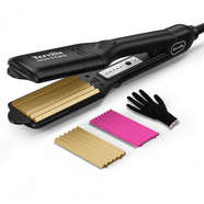 TYMO ROVY Ceramic Ionic Hair Crimper for Effortless Wavy Beach Waves ...