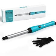 Revlon Adjustable Barrel 2-in-1 Ceramic 1" and 1-1/2" Curling Wand ...