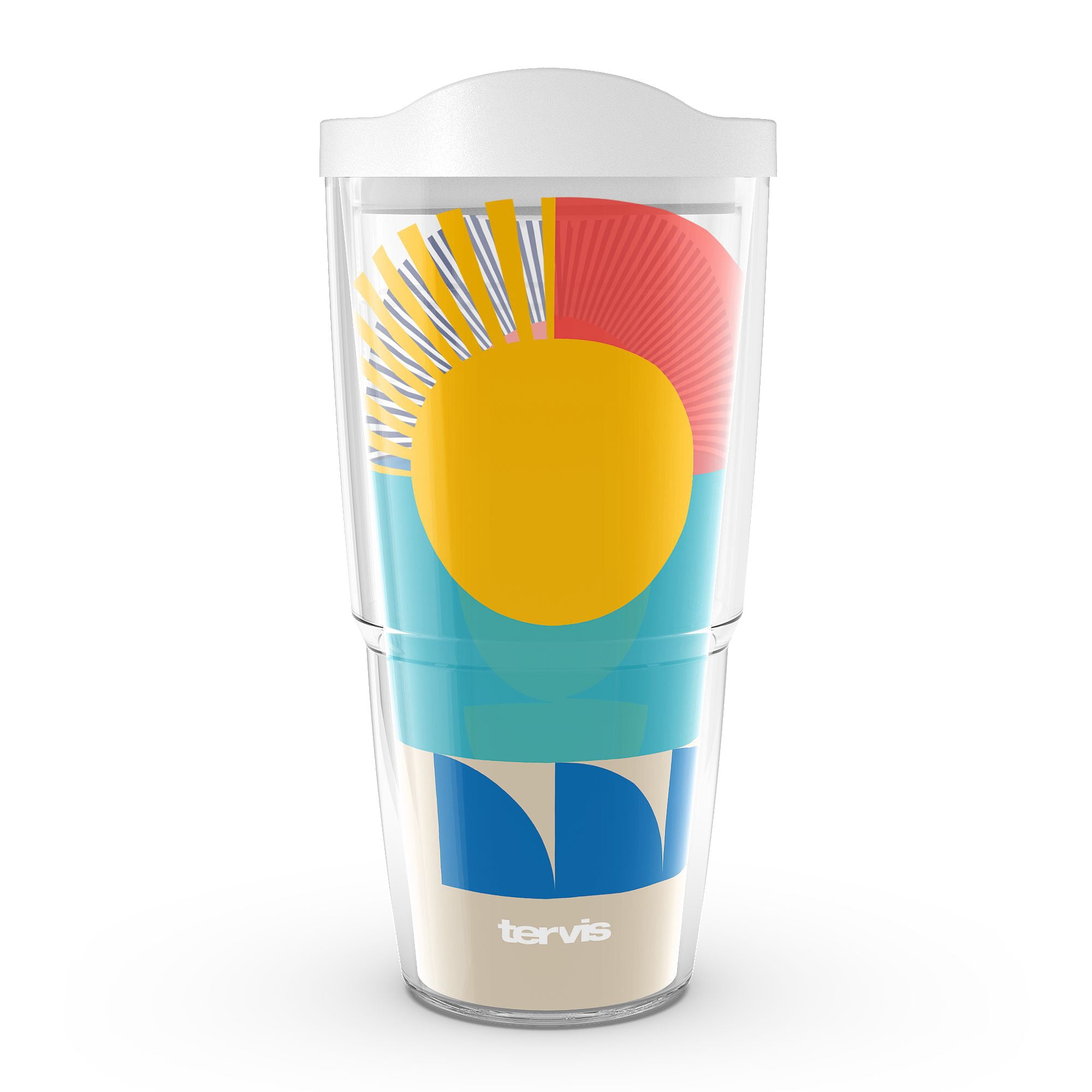 Tervis Beach Bright Made in USA Double Walled Insulated Travel Tumbler ...