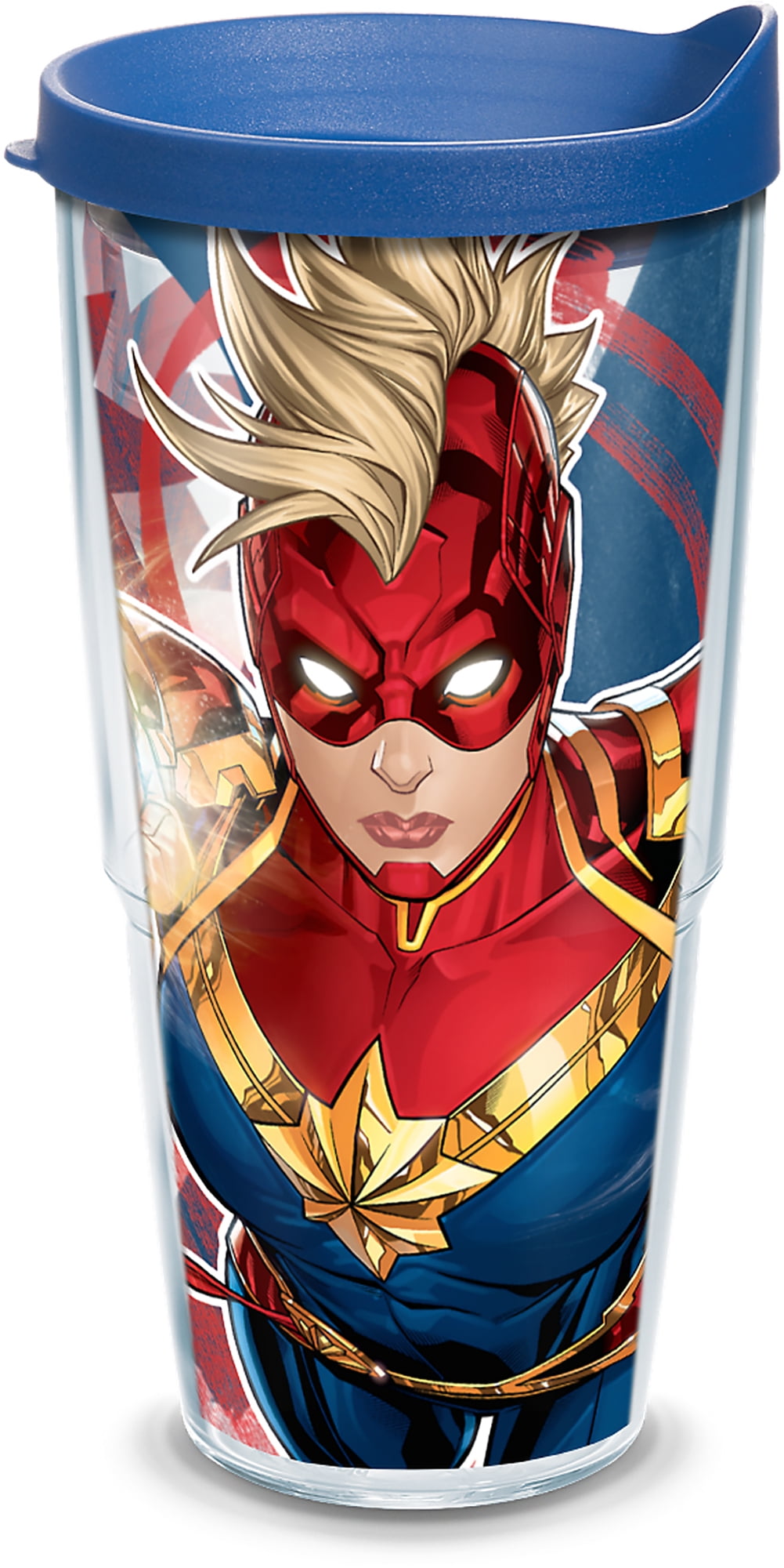 Tervis Captain Marvel Made in USA Double Walled Insulated Travel ...