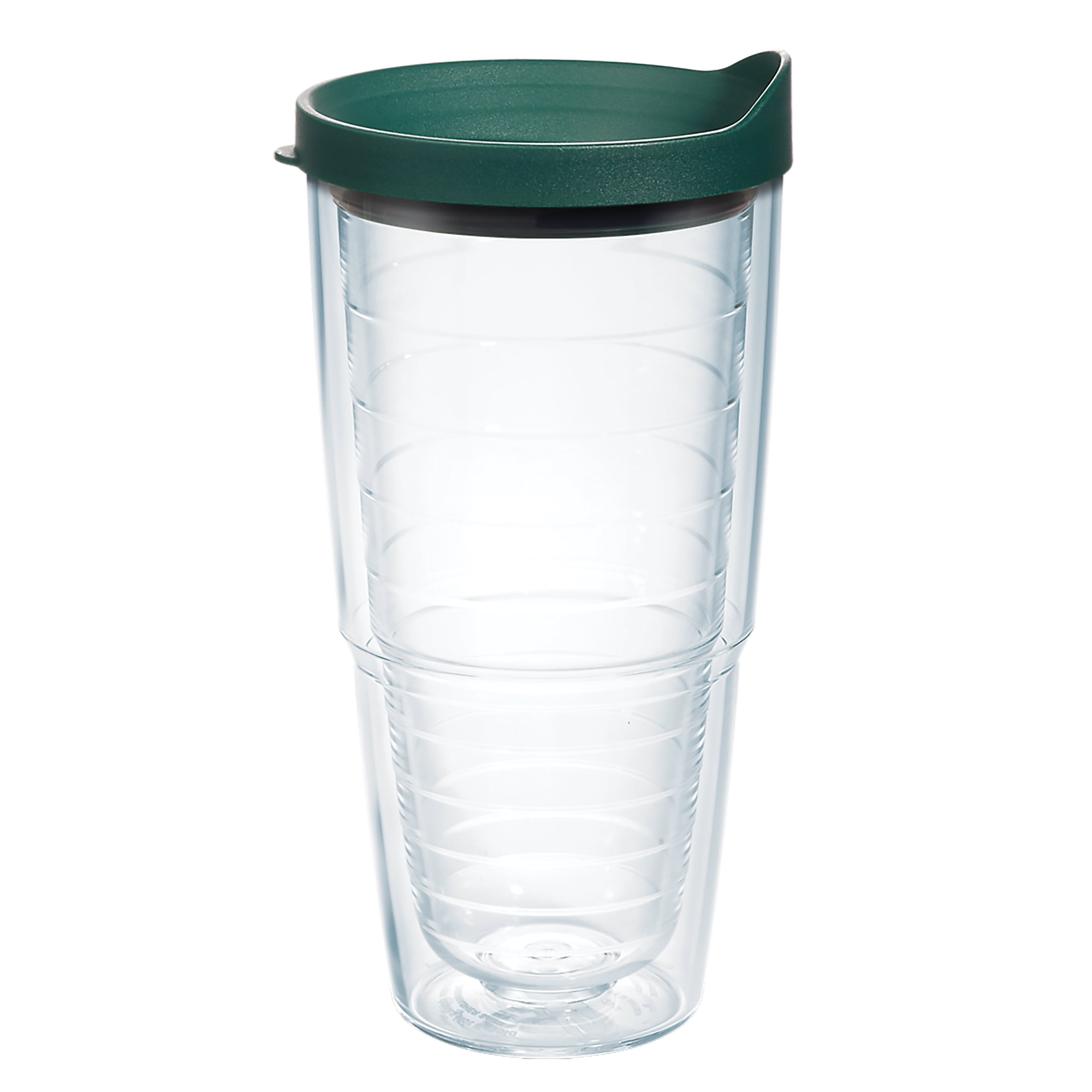Tervis Clear & Colorful Lidded Made in USA Double Walled Insulated ...