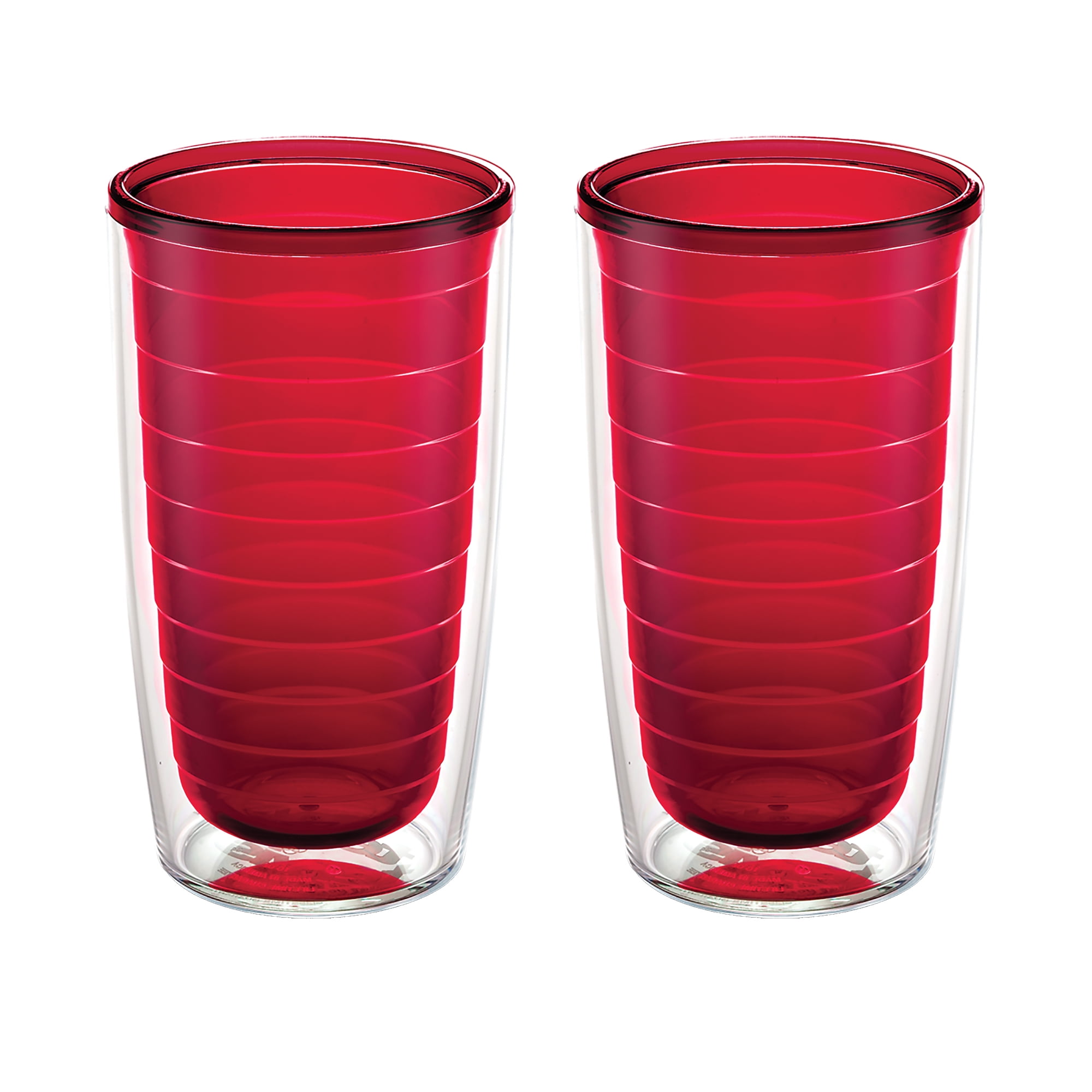 Tervis Clear & Colorful Tabletop Made in USA Double Walled Insulated ...