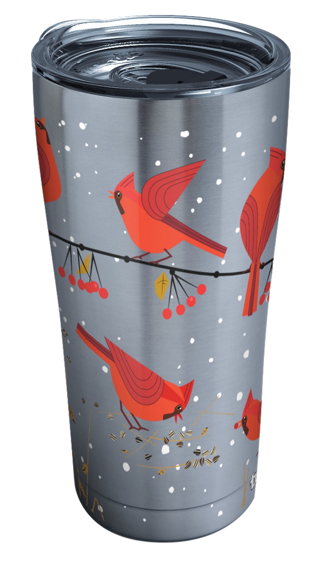 Tervis Festive Holiday Season Cardinals Triple Walled Insulated Tumbler ...