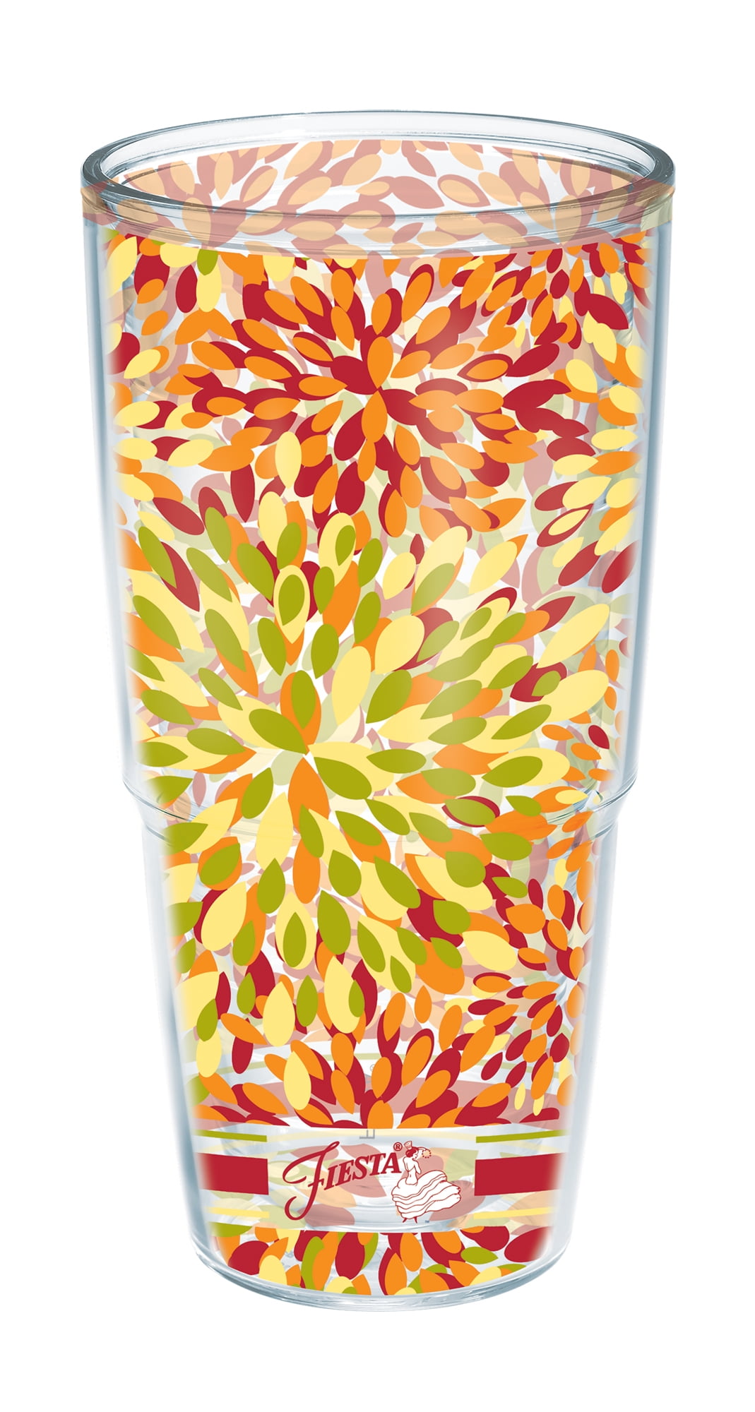 Tervis Fiesta Sunny Calypso Made in USA Double Walled Insulated Tumbler ...