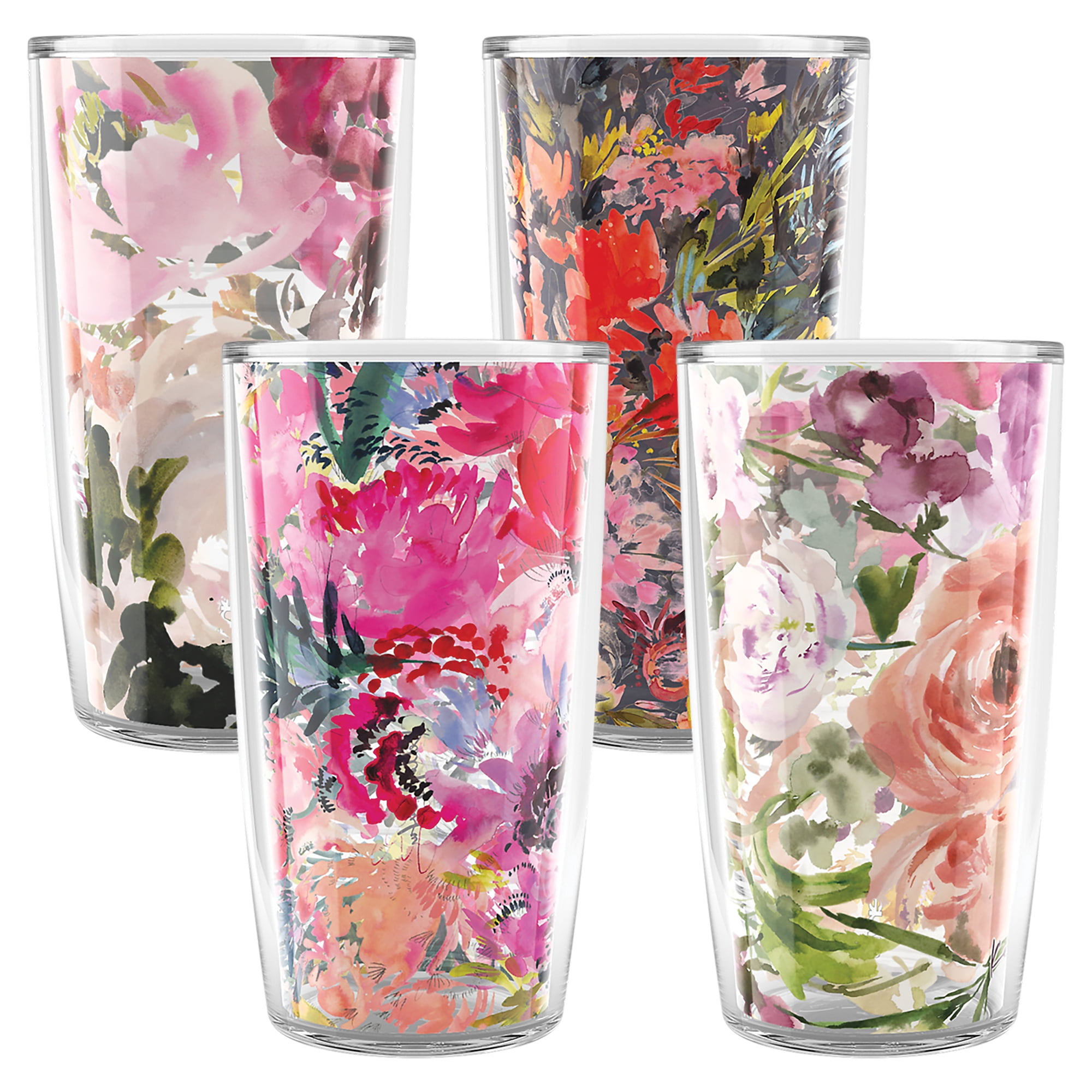 Tervis Kelly Ventura Floral Collection Made in USA Double Walled ...