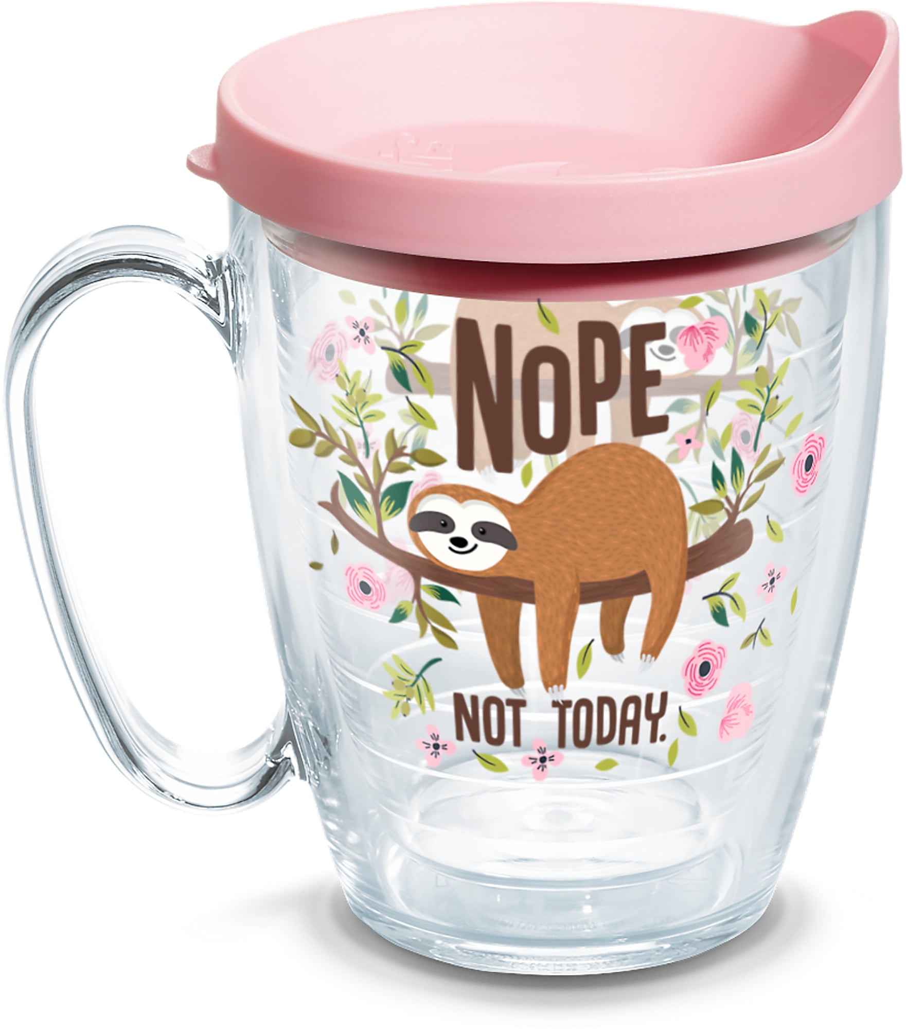 Tervis Sloth Nope Not Today Made In Usa Double Walled Insulated Tumbler