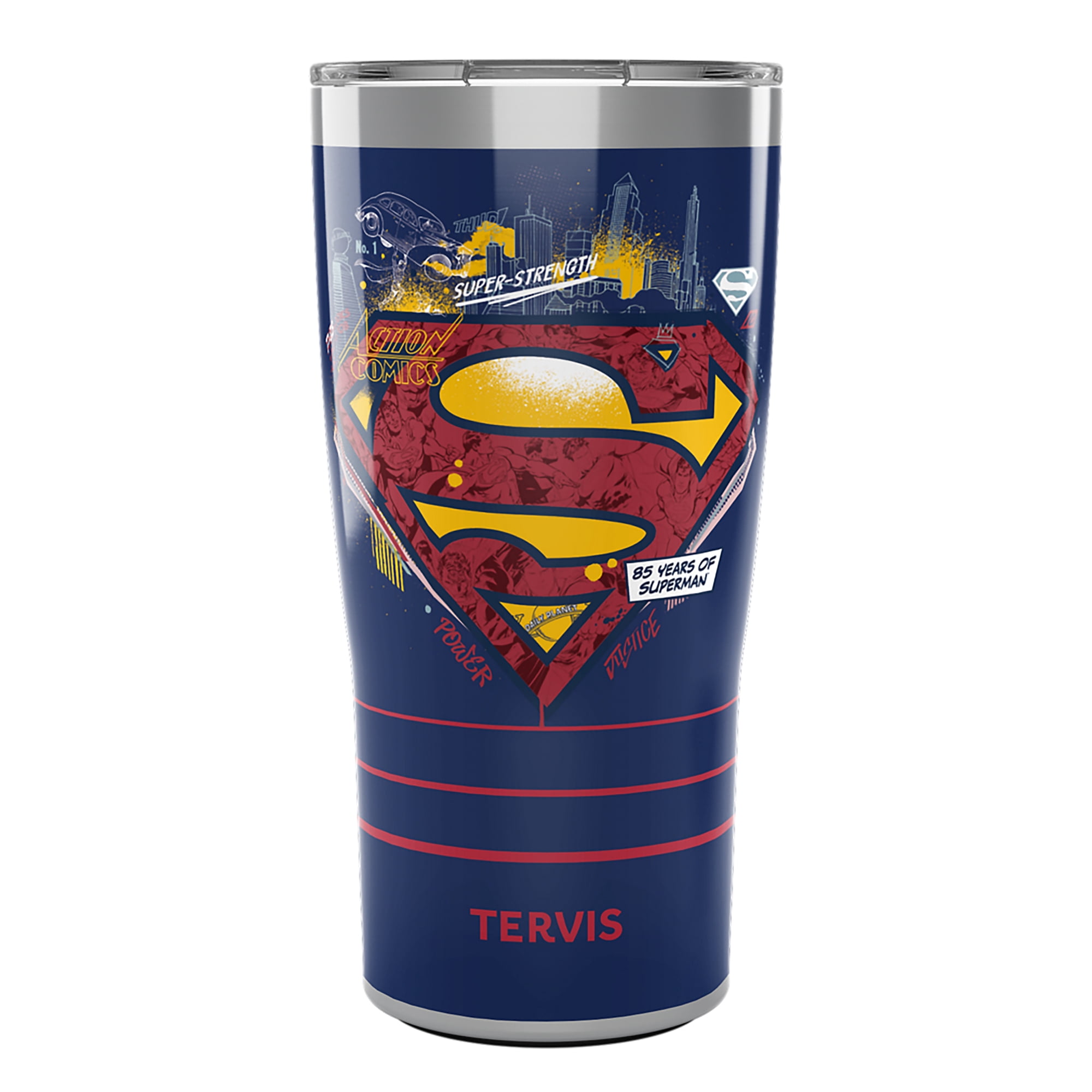 Tervis Traveler Warner Brothers Superman Strength Power N Justice ...