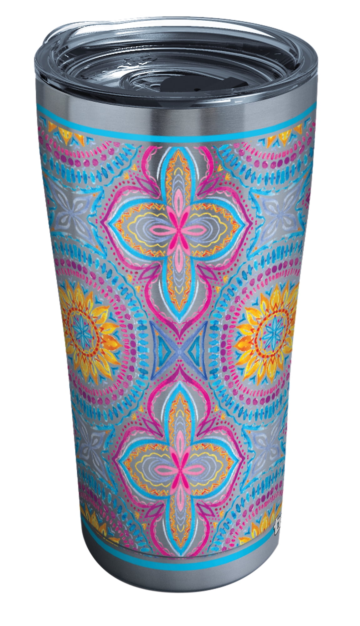 Tervis Triple Walled Bright Mandala Insulated Tumbler Cup Keeps Drinks ...
