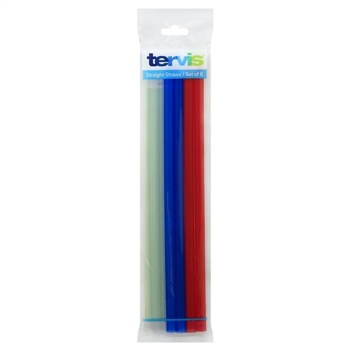 Tervis Tumbler 10in Traditional Straight Straws, Reusable, BPA Free ...