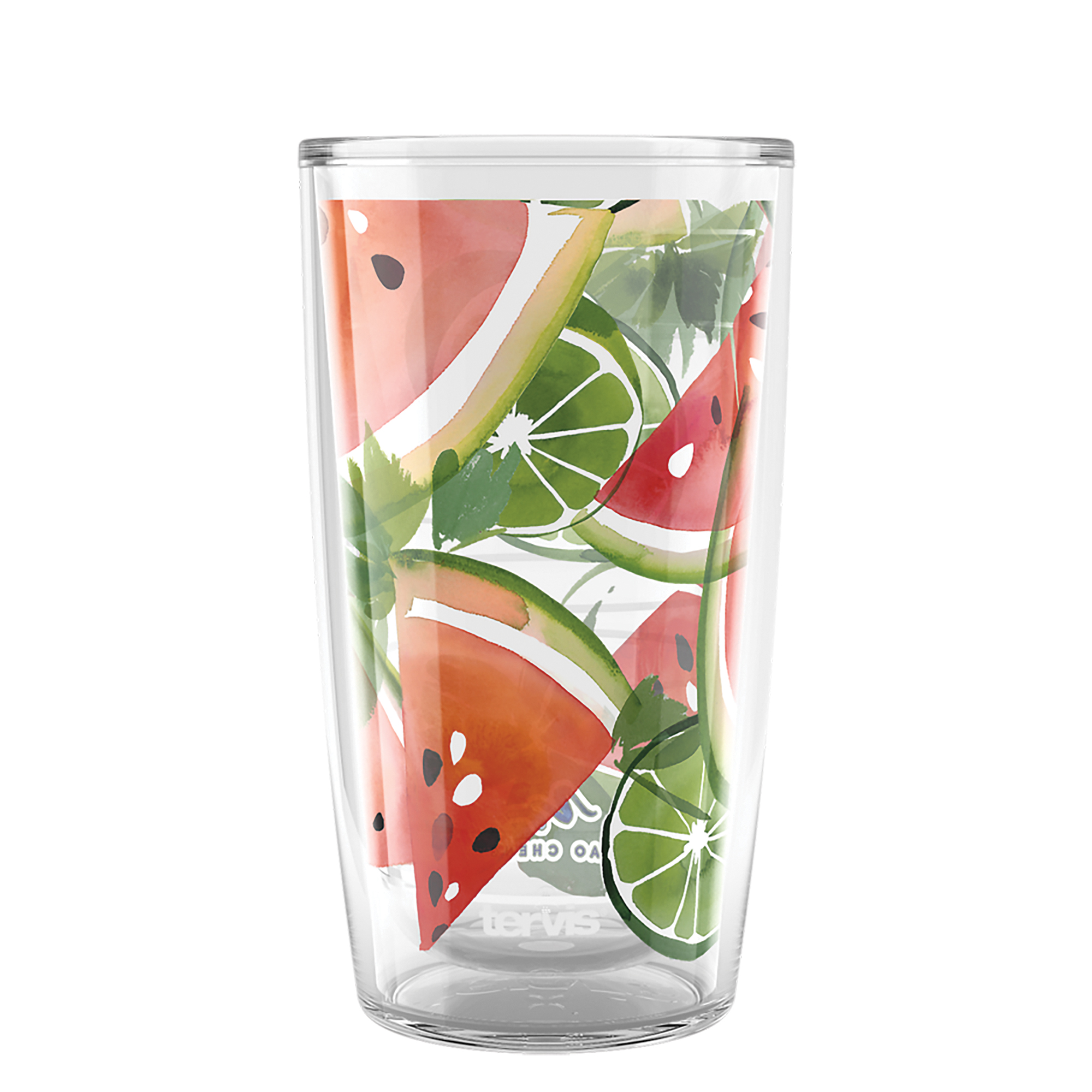 Tervis Yao Cheng Chilled Fruit Watermelon Lime Made in USA Double ...