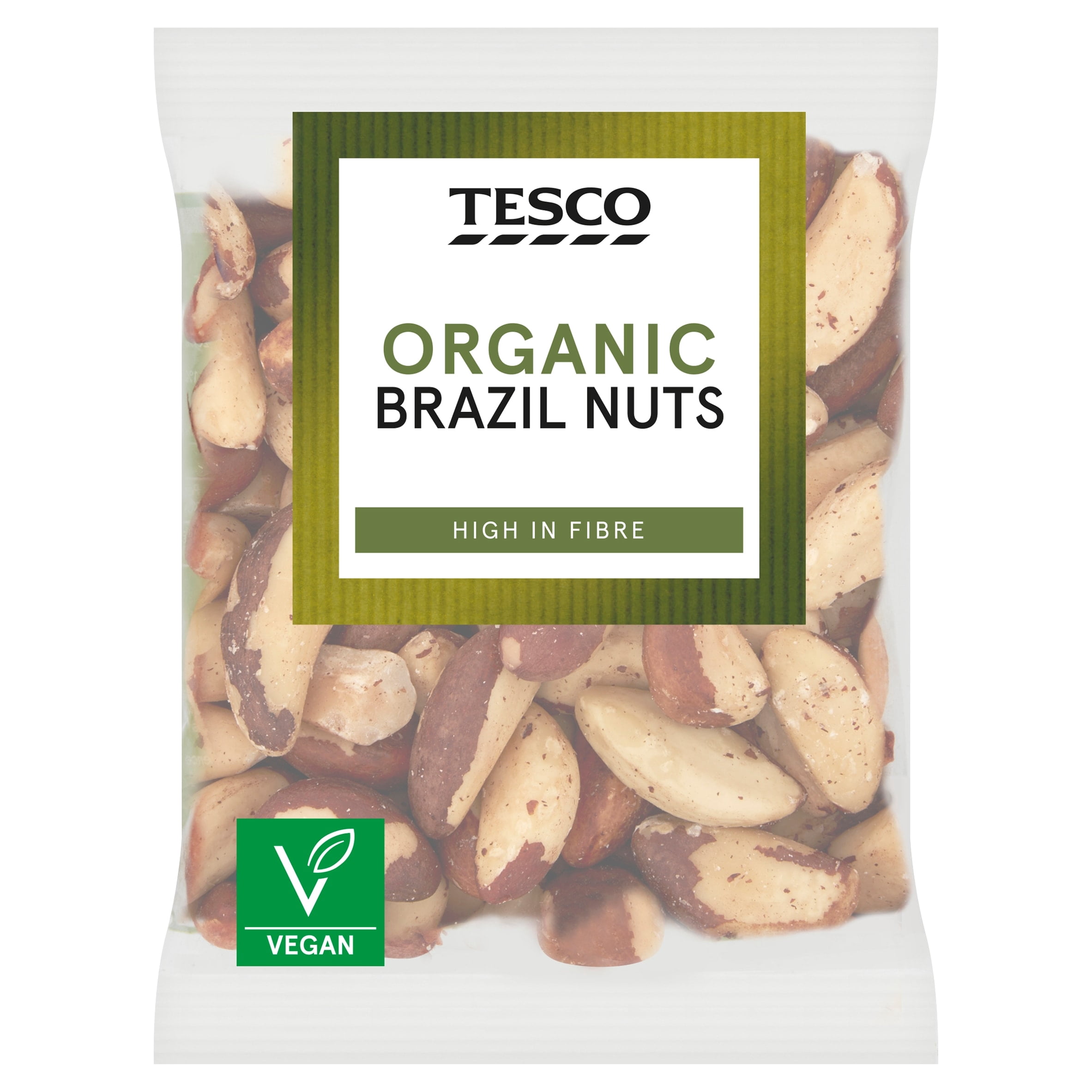 Tesco Organic Brazil Nuts 100G, Imported from Britain - Walmart.com