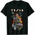 Tesla Band Rock Band Album Cover Photo Guitar and Signed Gift for Band ...