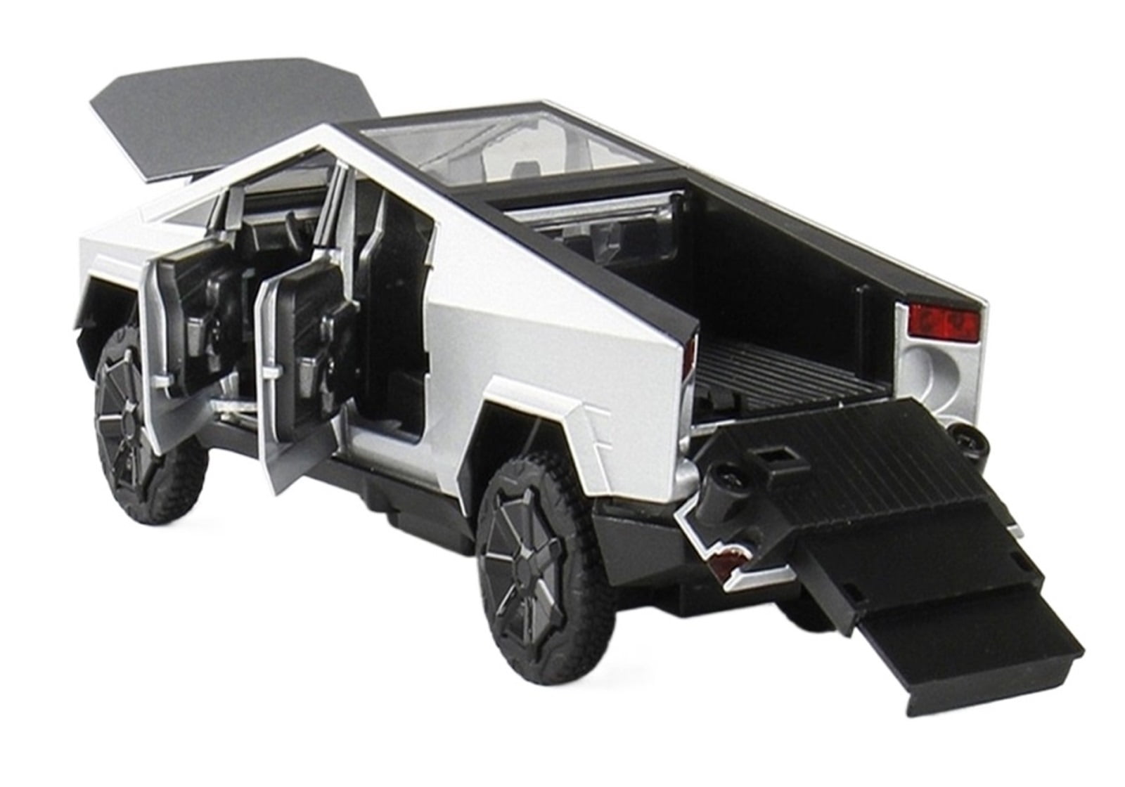 Tesla Cybertruck Miniature Metal Car With Display Base - Walmart.com