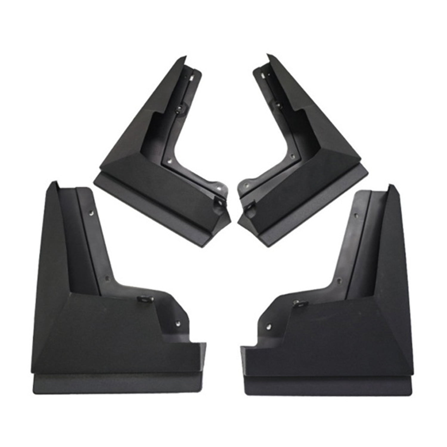 Tesla Cybertruck Mud Flaps, No-Hole, ABS, 4-Piece Set, 2023-2024 ...