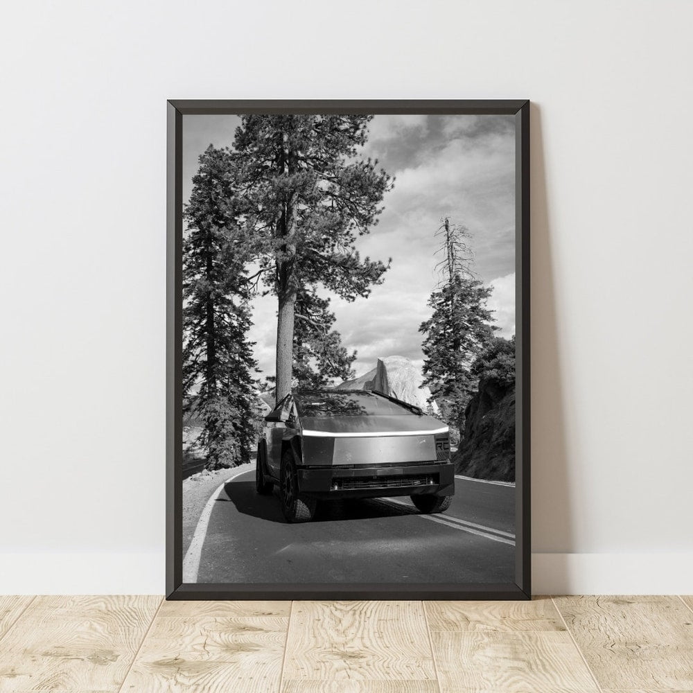 Tesla Cybertruck Poster, Tesla Poster, Tesla Print, Tesla Wall Art ...