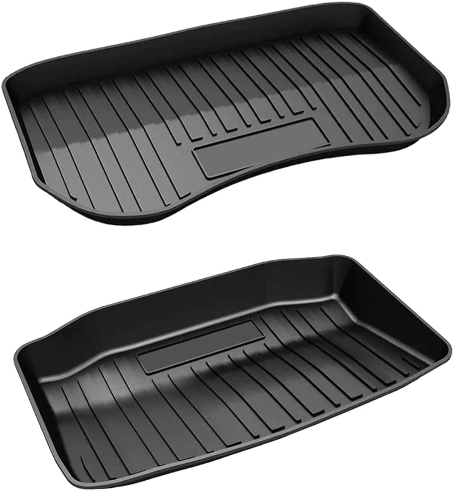 Tesla Model 3 Front Rear Frunk Trunk Mats All Weather Cargo Liner, 2021 ...
