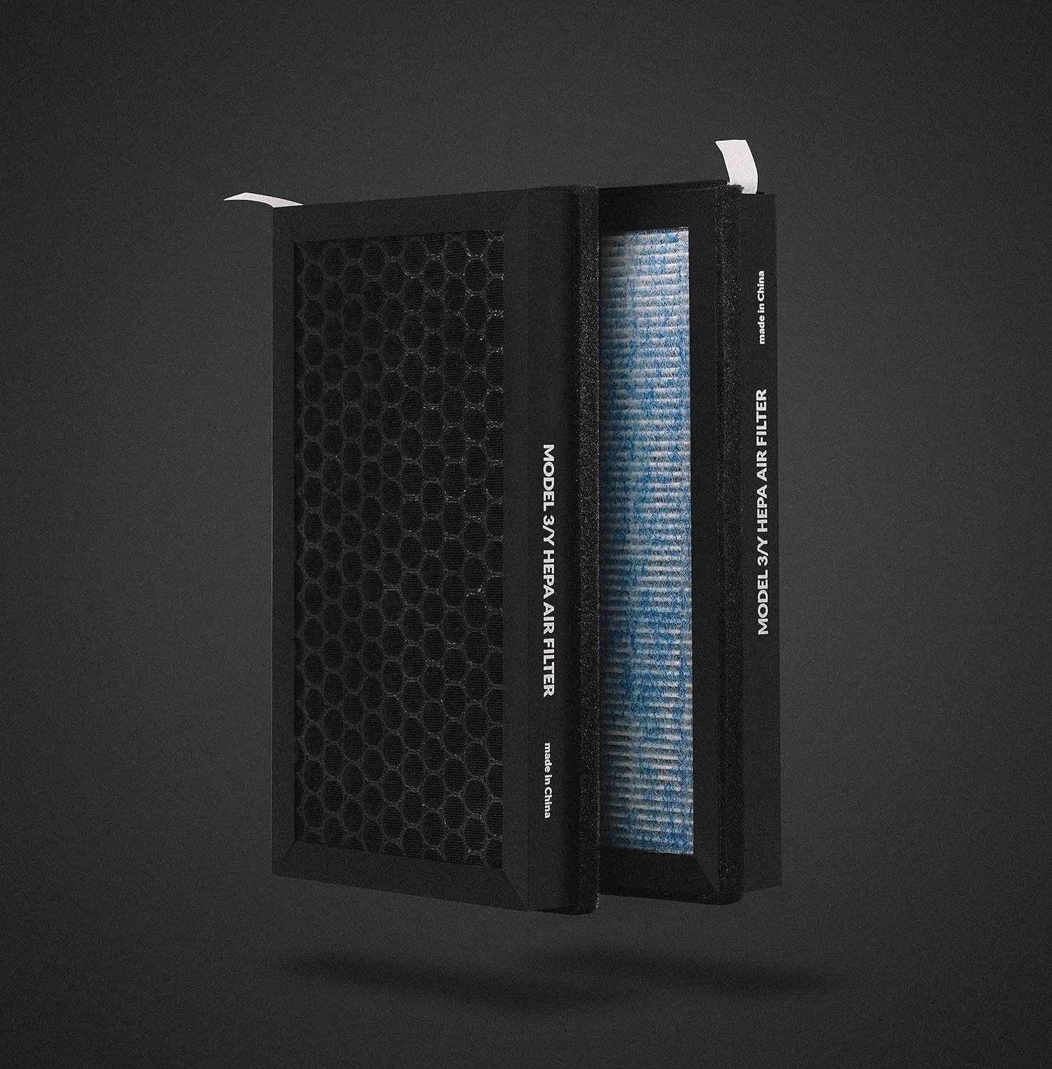 Tesla Model 3 Model Y 2016-2023 Air Filter HEPA 13 Activated Carbon ...