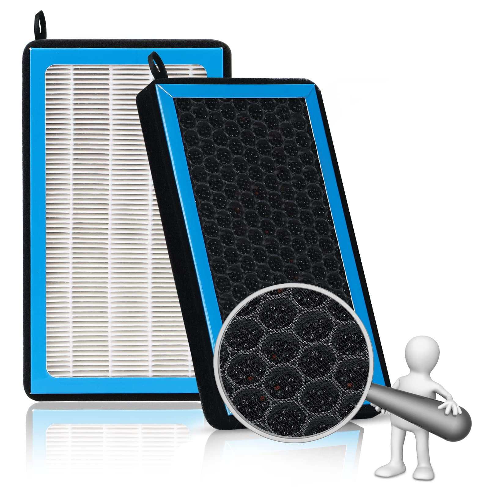 Tesla Model 3/Y Activated Carbon Cabin Air Filter with High Air Flow ...