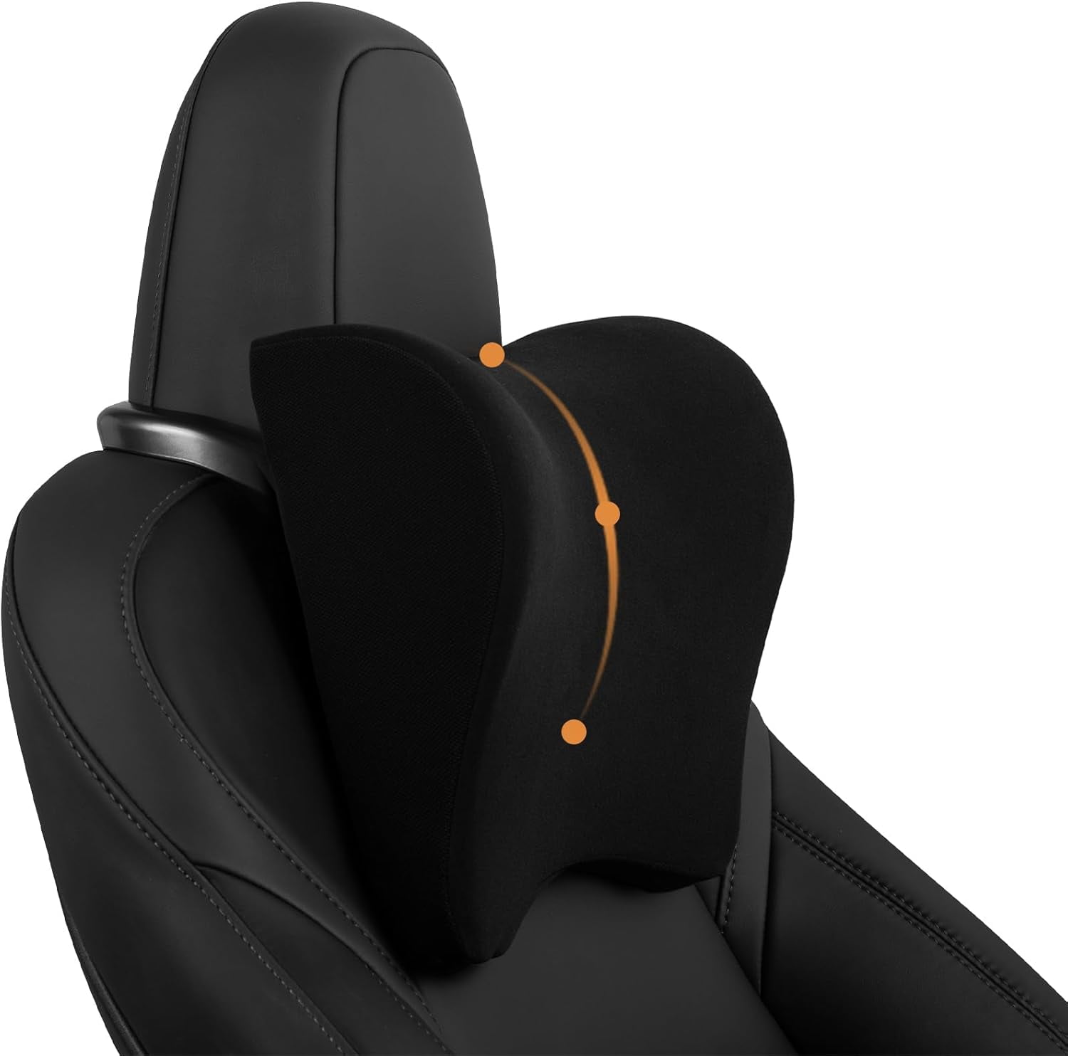 Tesla Model 3/Y Car Neck Pillow, Designed for Cervical Vertebrae Curve ...