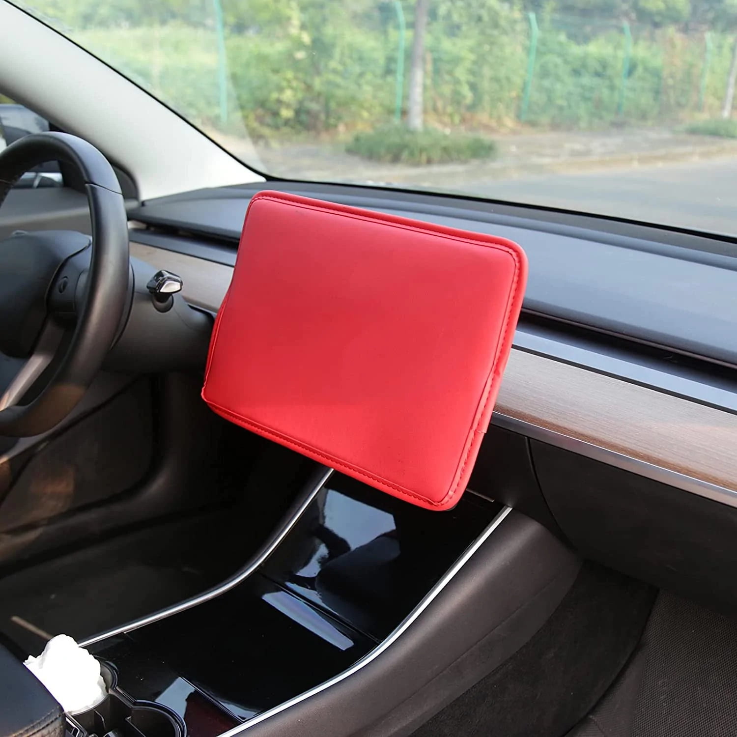 Tesla Model 3, Y Center Display Screen Cover Sleeve Slip on Sunshade ...