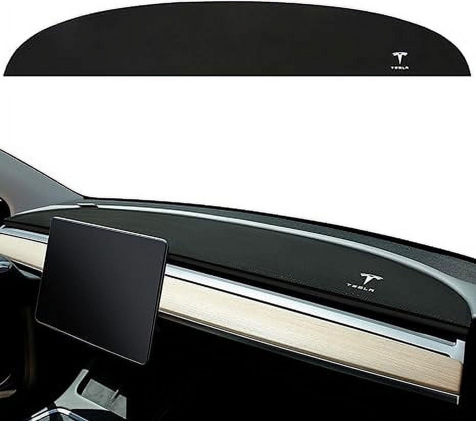 Tesla Model 3 Model Y Dashboard Cover, Suede Dashboard Pad Dash Mat ...