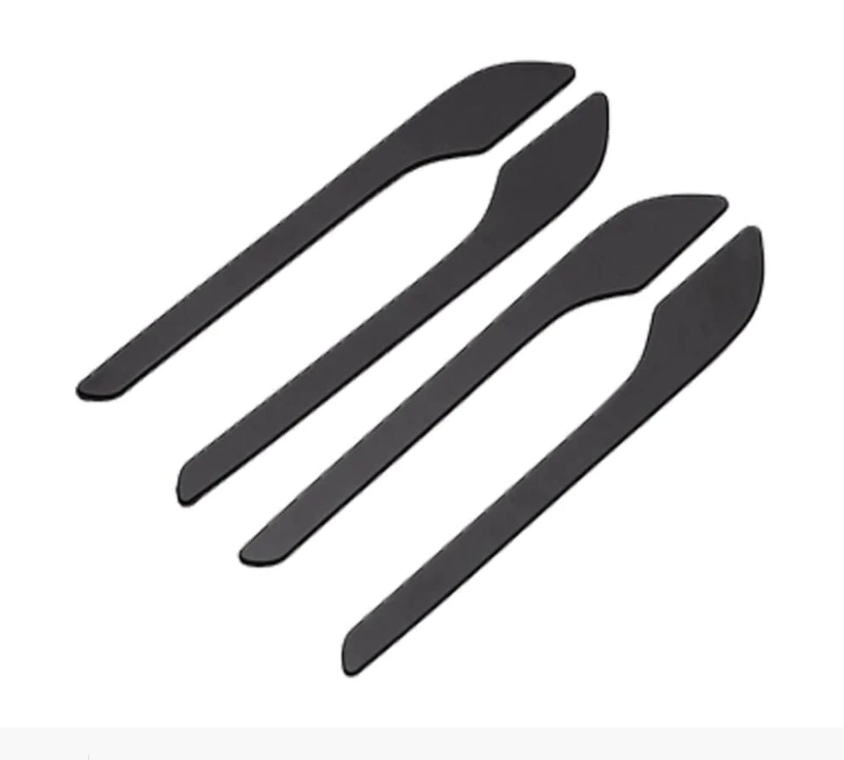 Tesla Model 3, Y, Door Handle Covers, ABS, Matte Black, Black Out Kit ...
