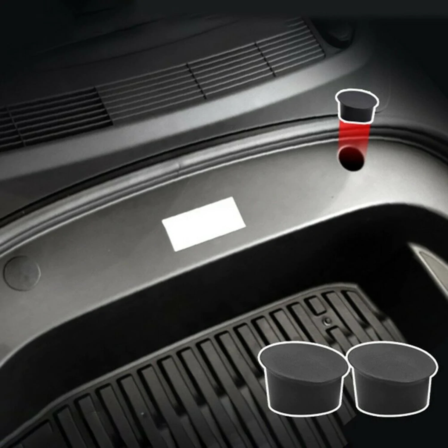 Tesla Model 3, Y Frunk / Trunk Bolt Protection Cover Caps - Walmart.com