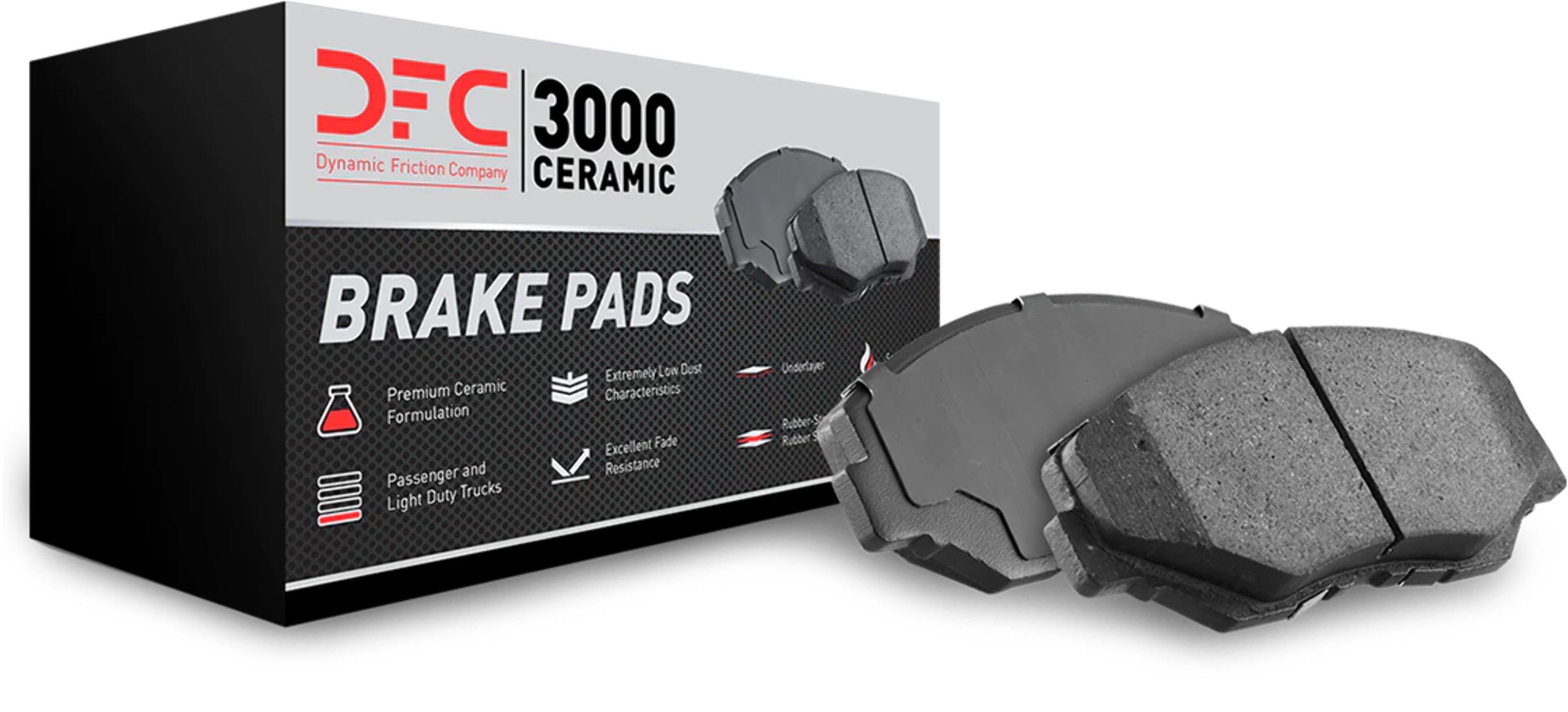 Tesla Model S DFC 3000 Ceramic Front Disc Brake Pads, 2014-2021 ...