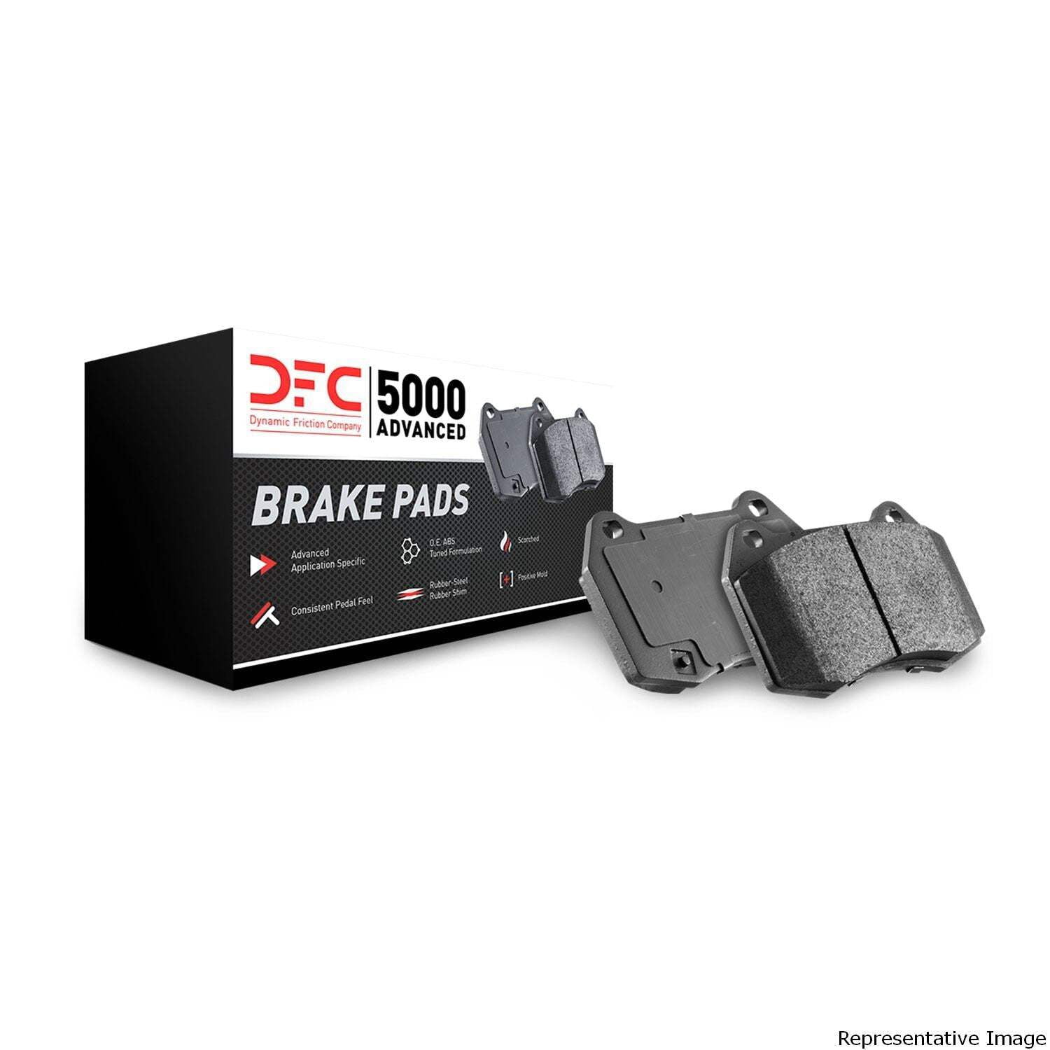 Tesla Model S DFC 5000 Advanced Ceramic Front Disc Brake Pads, 2014 ...