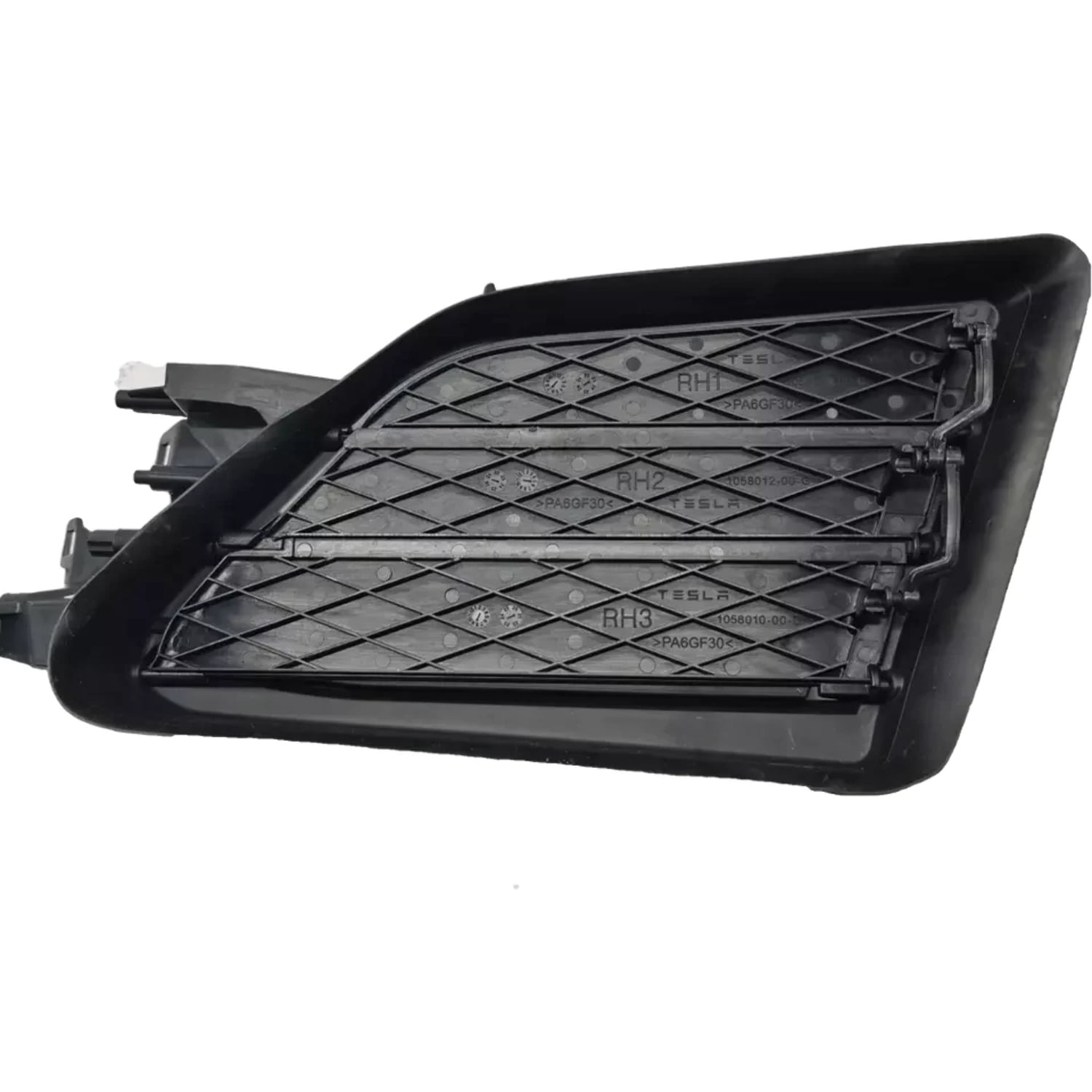 Tesla Model S Front Grille Active Louver Air Shutter Framework, Right ...