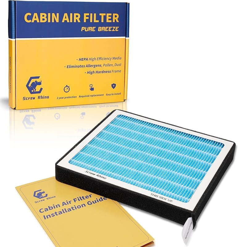 Tesla Model S Model X Cabin HEPA Air Filter 2021 2022 2023 2024 ...