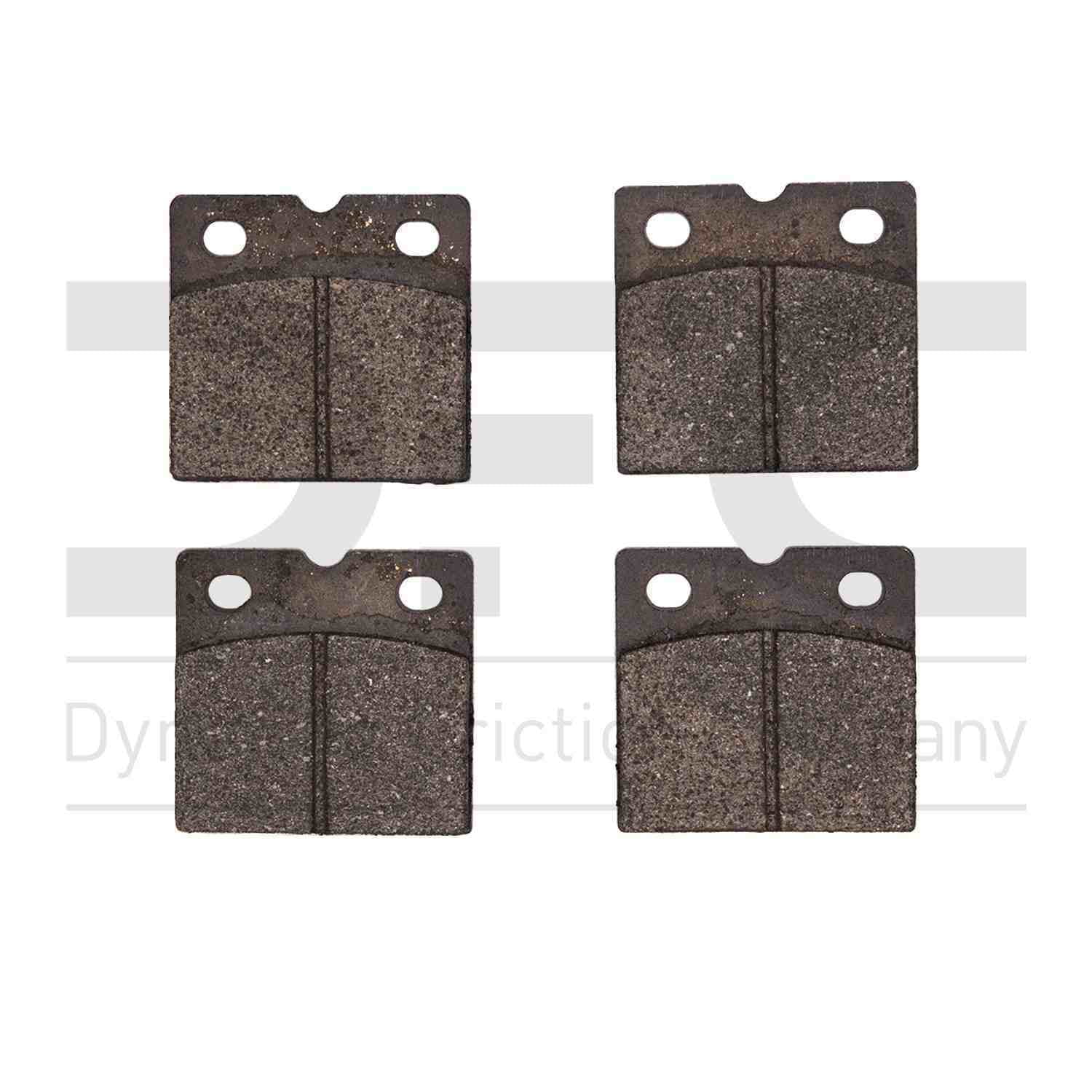 Tesla Model S Rear Parking Brake Pad Set, HybriDynamic, 2012-2021 ...