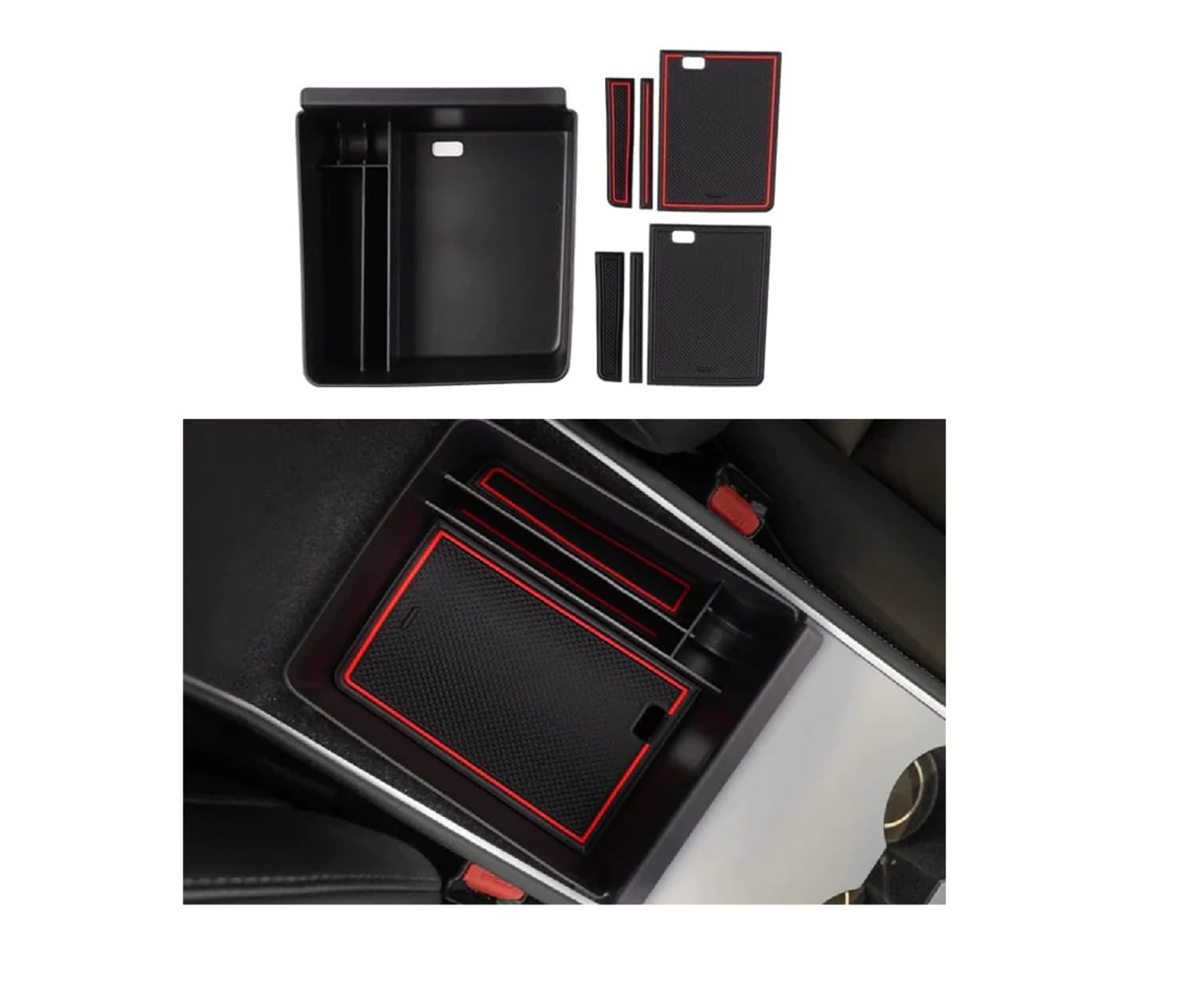 Tesla Model S, X Plaid, Long Range Center Console Storage Tray, 2021 ...