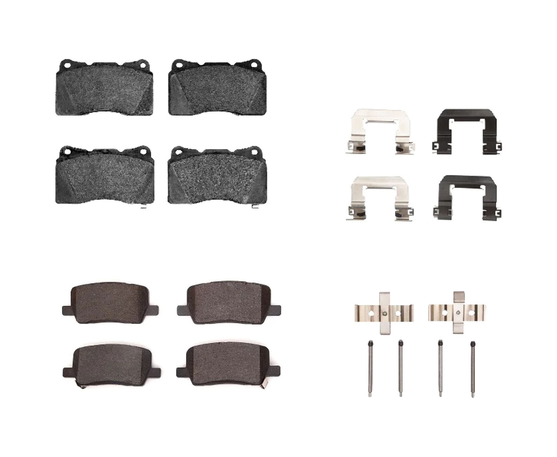 Tesla Model X Complete Brake Pad Bundle Kit, Front Rear W/Mando Rear ...