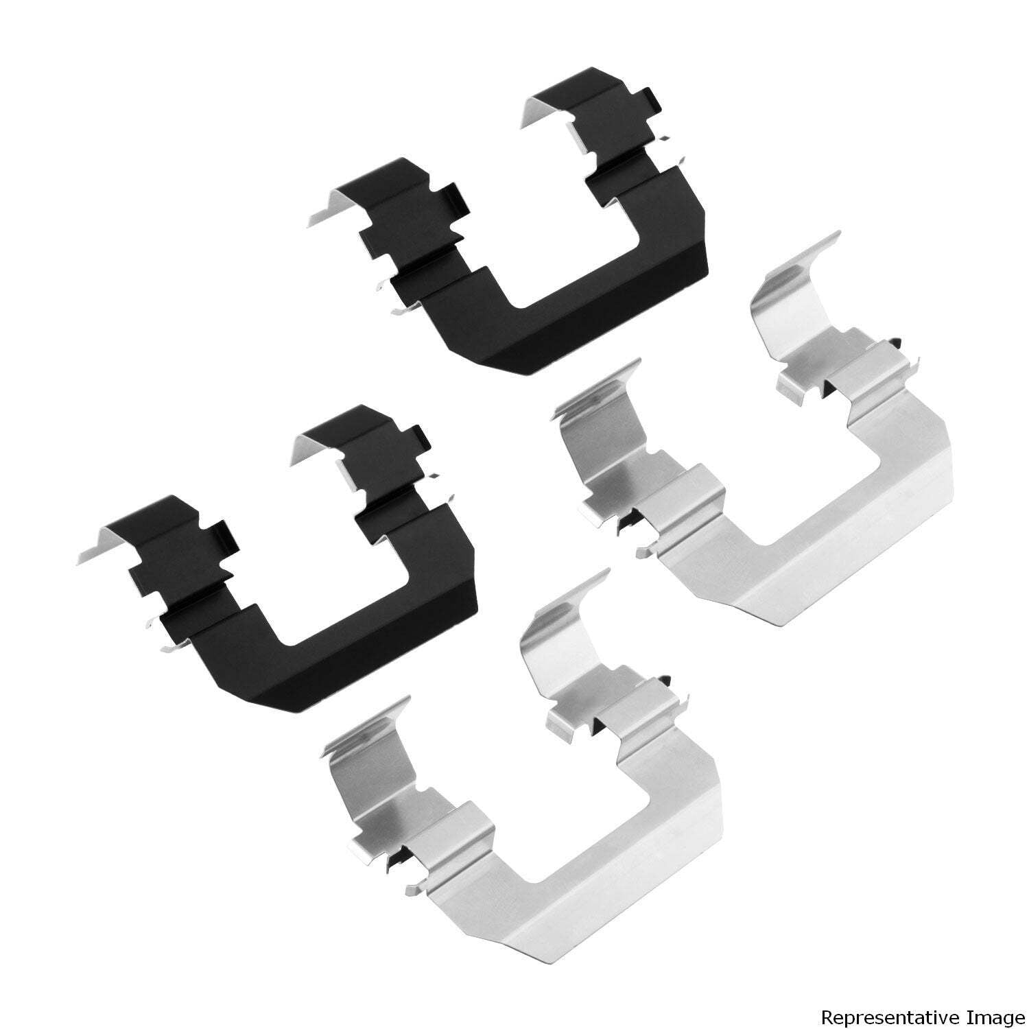 Tesla Model X Rear Disc Brake Pad Hardware Kit, for Mando Calipers ...