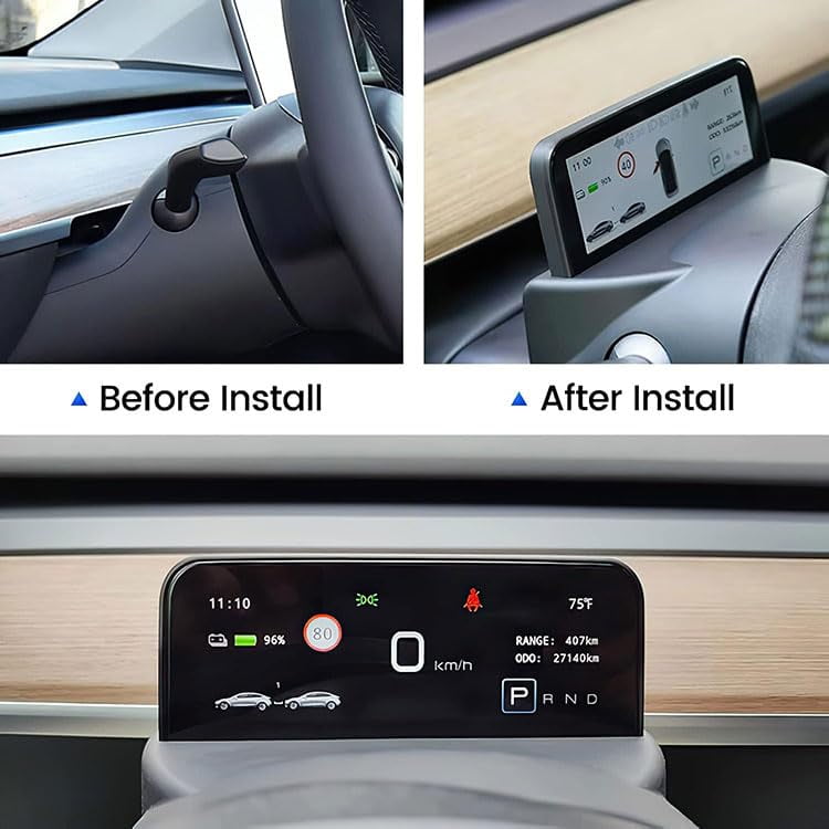 for Tesla Model Y/3 Tesla Head Up Display Digital Virtual Cockpit Ultra ...