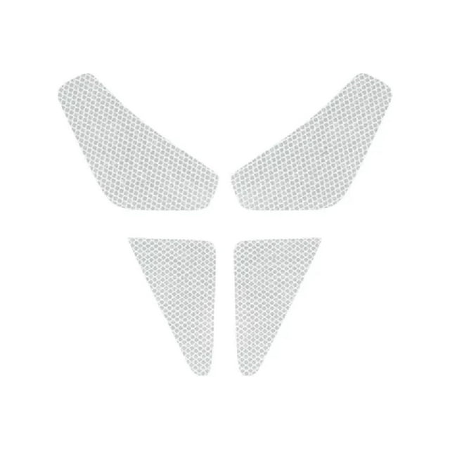 Tesla Model Y Door Reflective Warning Stickers, Silver, 2020-2024 ...