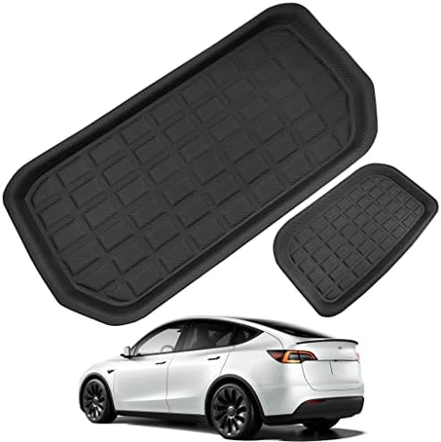 Tesla Model Y Front Trunk Mats & Rear Sub Trunk Mats 2024 2023 2022 ...