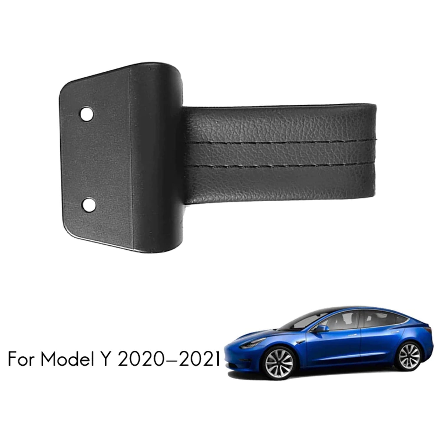 Tesla Model Y Rear Forward Trunk Board Pull Strap Handle, Leather, 2020 ...