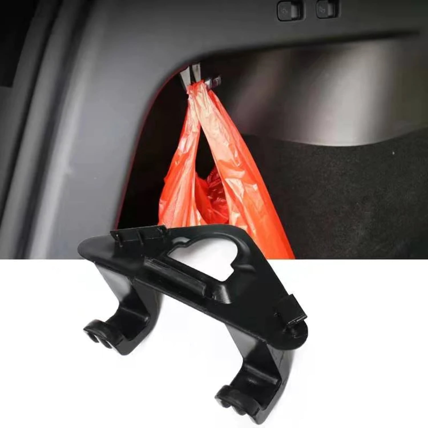 Tesla Model Y Rear Trunk Hook, Grocery Bag Holder, Luggage, 2020-2024 ...