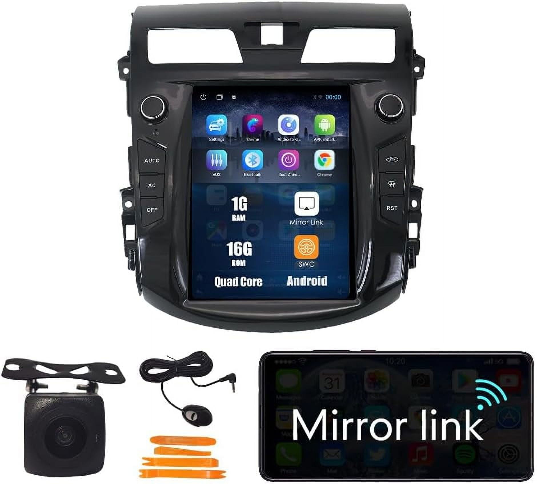 Tesla Style Car Android Navigation Stereo GPS Radio Camera Display 9.7 ...