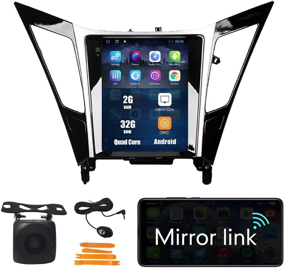 Tesla Style Car Android Navigation Stereo GPS Radio Reverse Camera ...