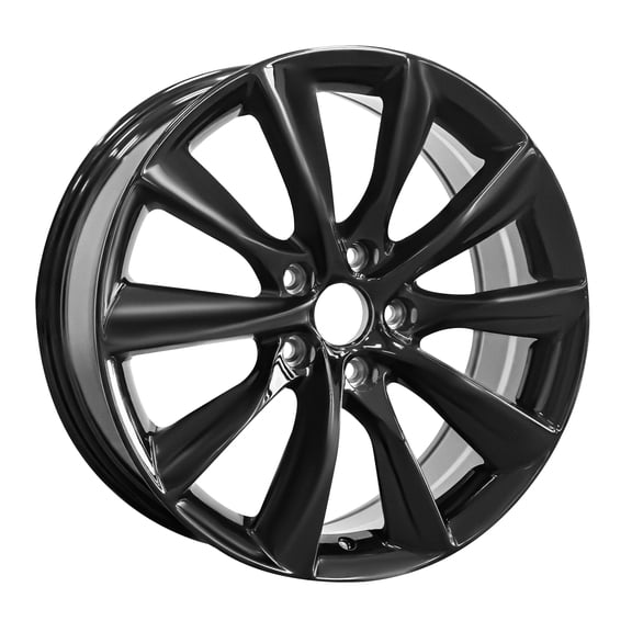 Tesla X Black Wheels