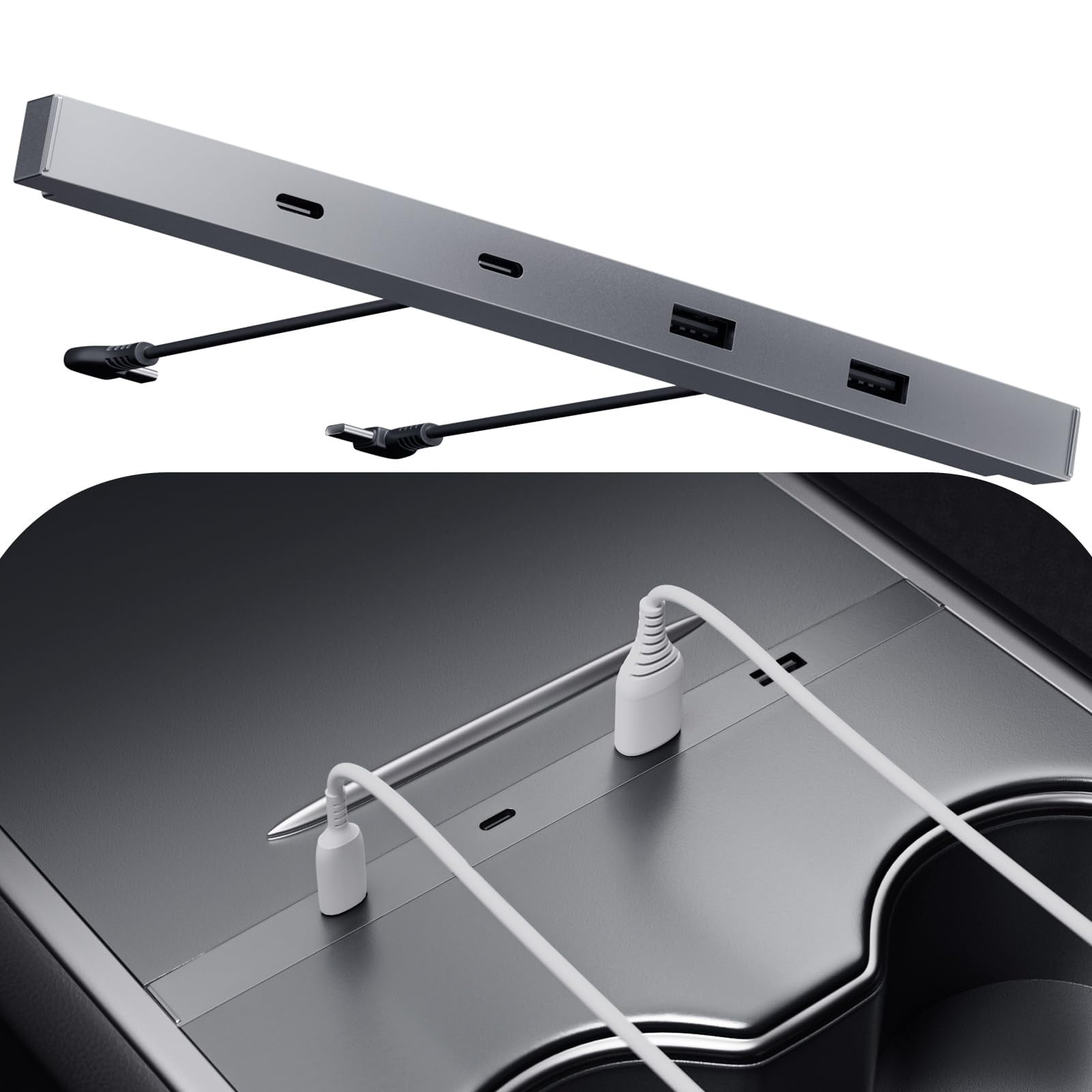Tesla USB Hub for Tesla Model 3, Model Y Accessories 2023 2022 2021 ...