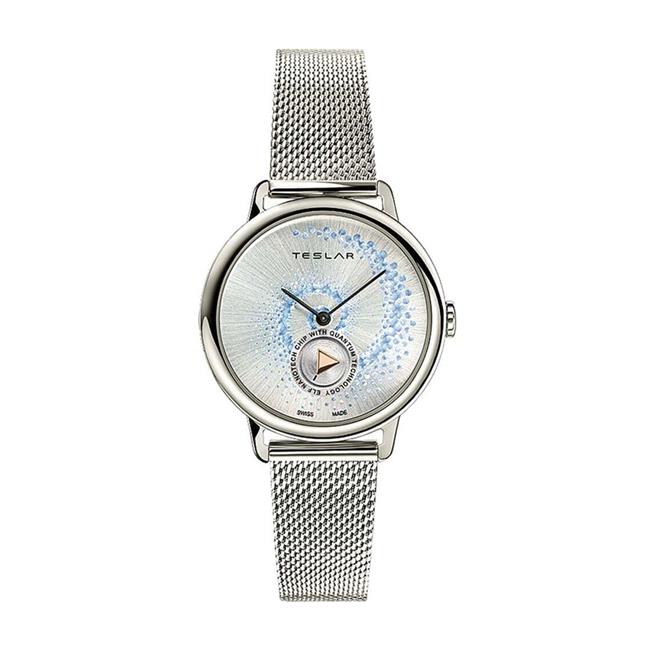 Teslar WTTL004 36 mm Re - balance T - 3 Womens Watch, Silver - Walmart.com