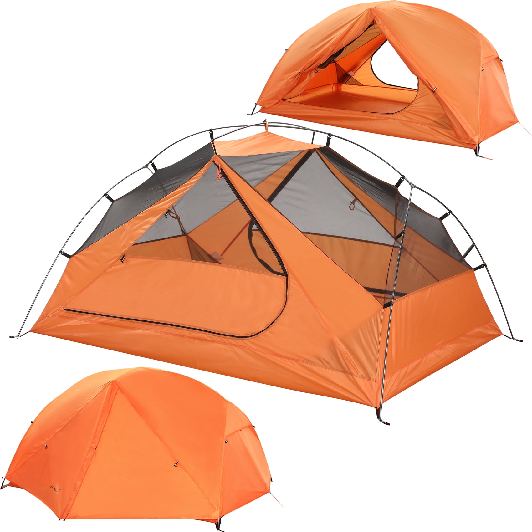 Tesleader 2 Person Backpacking Tent - Lightweight Two Person Tent for ...