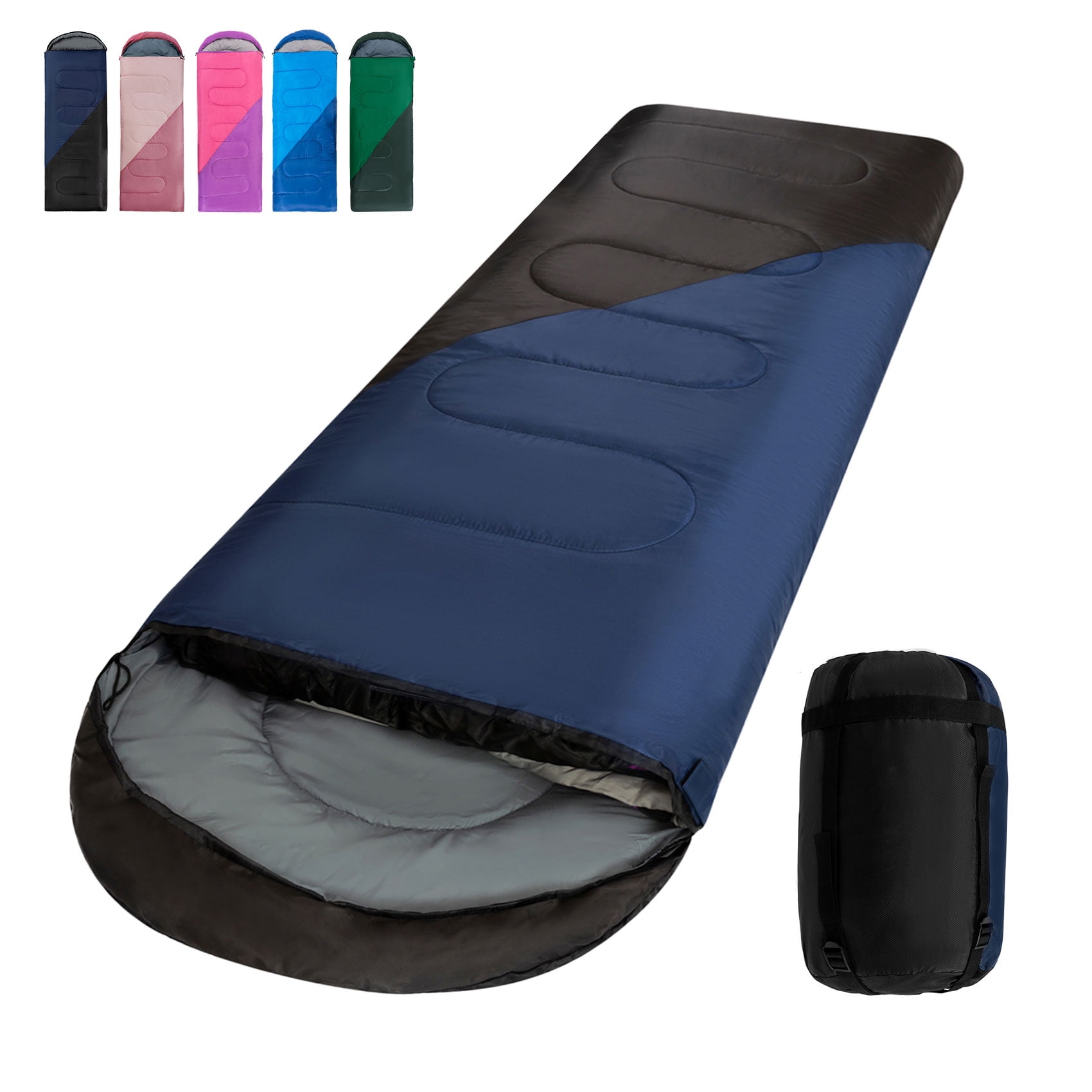 Tesleader Sleeping Bag for Adults and Kids, Lightweight Compact Camping ...