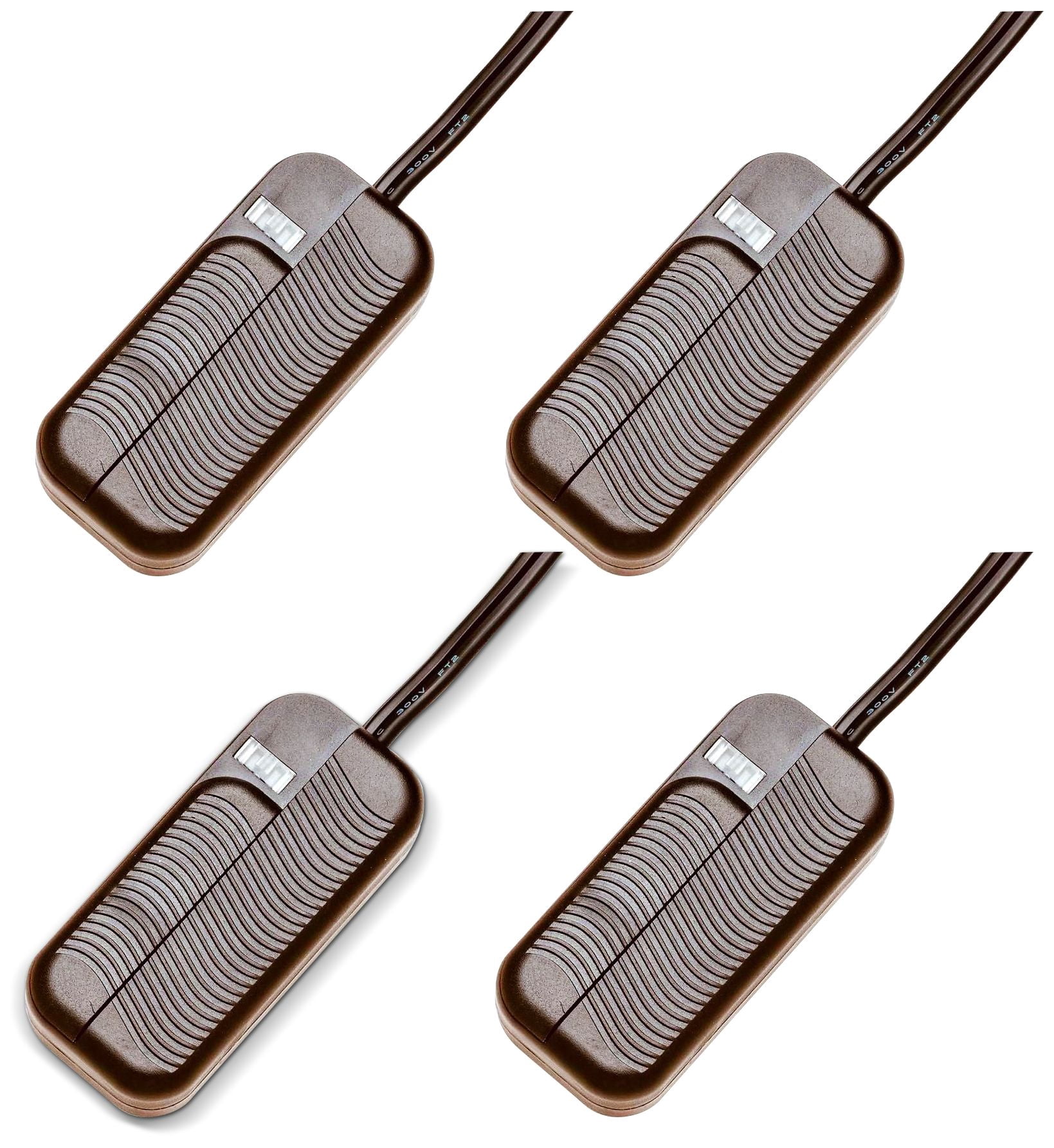 Tesler Bronze CFL/LED Plug-In Table Top Dimmer Set of 4 - Walmart.com