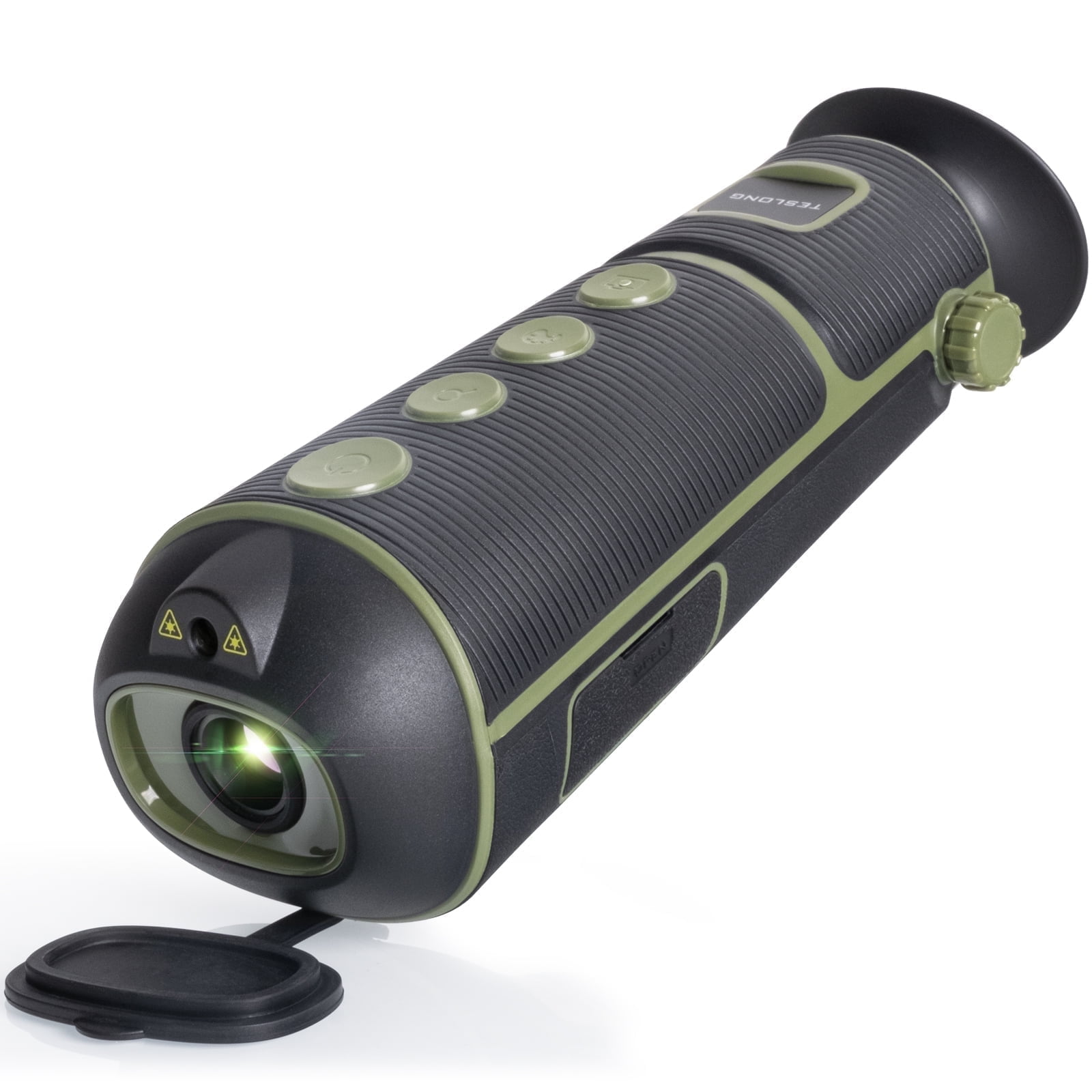 Teslong 1-4x Night Vision Thermal Imaging Monocular, Black / Mettalic ...
