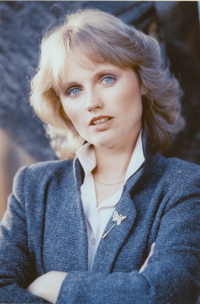 Tess Harper Portrait in Blue Grey Suit Photo Print (8 x 10) - Walmart.com